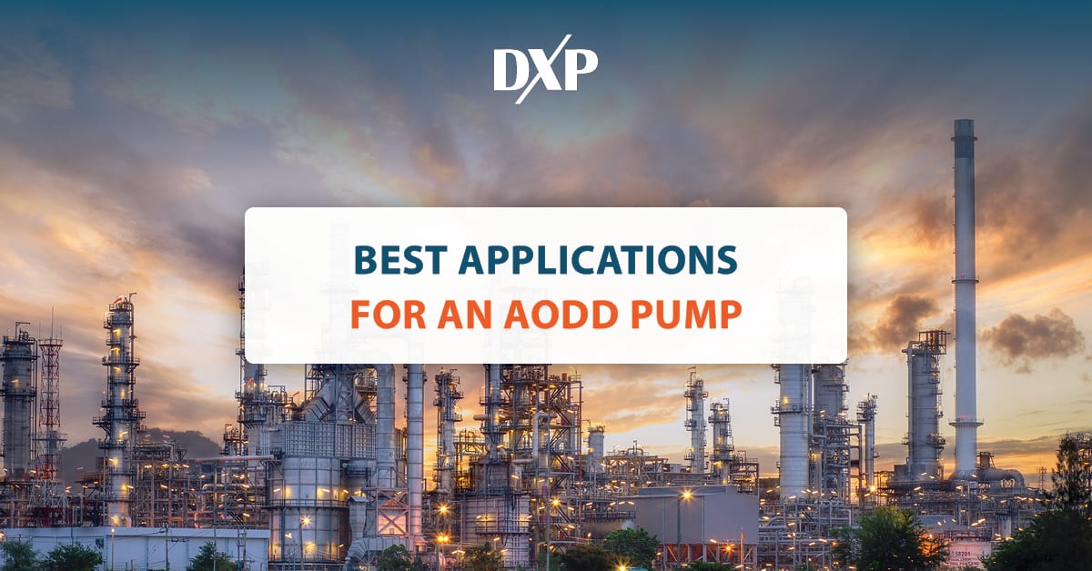 Best Applications for an AODD Pump - DXP Pacific